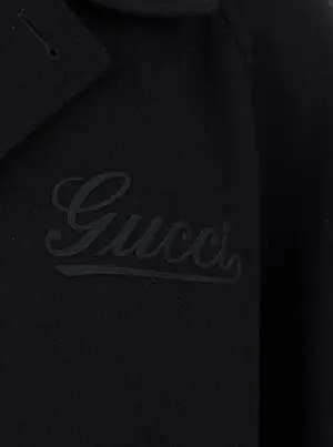 Gucci Wool Single-breasted Belted Coat - Multicolor