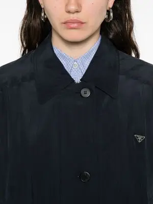 Prada Silk Blouson Jacket