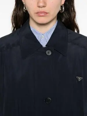 Prada Silk Blouson Jacket - Multicolor