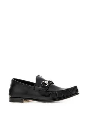Gucci Lugano Leather Loafers