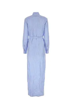 Prada Printed Silk Shirt Dress