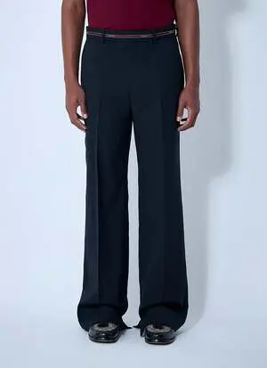 Gucci Tailored Wool Pants - Blue