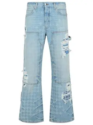 Amiri Carpenter' Light Cotton Jeans - Blue