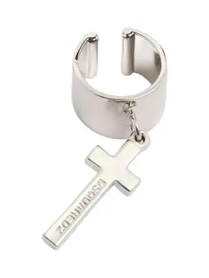 Dsquared2 Earring With Cross - Silver