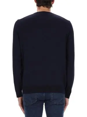 BOSS Logo Sweater - Blue