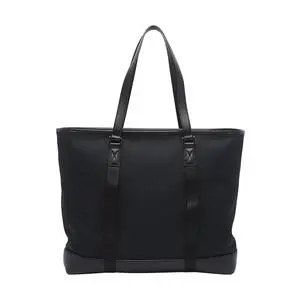 TOD'S Medium Fabric And Leather Shopping Bag