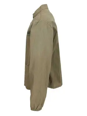 MAISON MARGIELA Cotton Blend Sports Jacket - Green