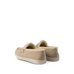 Prada Neutrals Loafers - Cream