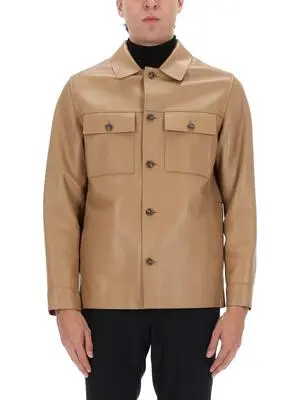 BOSS C-malid Regular Fit Jacket - Cream