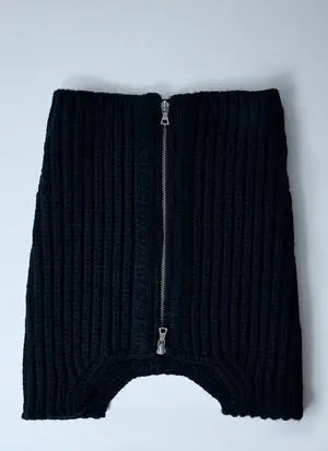 Dries Van Noten Zip-up Scarf - Black