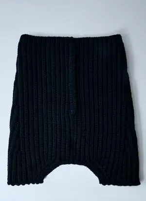 Dries Van Noten Zip-up Scarf - Black