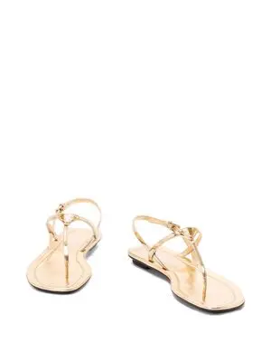 Prada Leather Thong Sandals