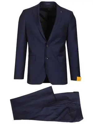 Tagliatore Pinstripe Suit - Blue