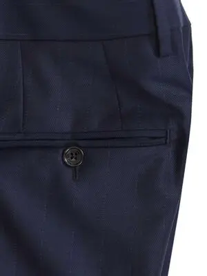 Tagliatore Pinstripe Suit - Blue