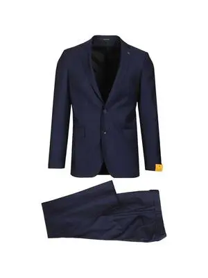 Tagliatore Pinstripe Suit - Blue