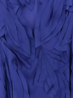 Alberta Ferretti Satin Long Dress
