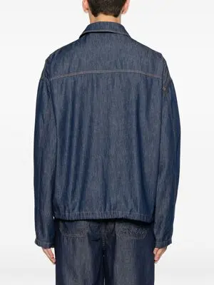 Loewe Anagram Denim Jacket - Multicolor