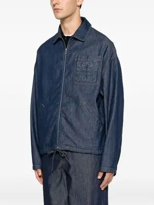 Loewe Anagram Denim Jacket - Multicolor