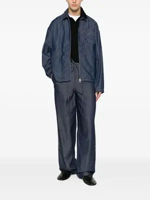 Loewe Anagram Denim Jacket - Multicolor