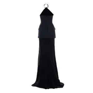 Sportmax Pinne Double Material Dress