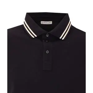 Moncler Logo Polo - Blue