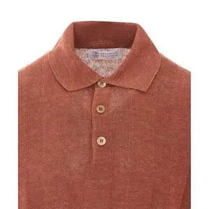 Brunello Cucinelli Linen And Cotton Polo