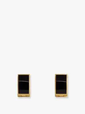TOTEME Signature Brass Earrings - Multicolor