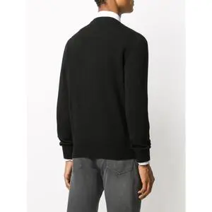 Brunello Cucinelli Cashmere Crew Neck Sweater - Black