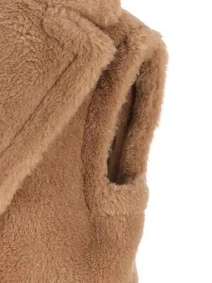 Max Mara Wool Double-breasted Vest - Multicolor