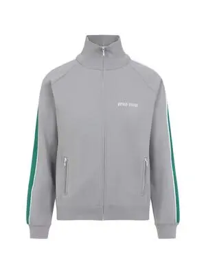 Miu Miu Logo Nylon Cardigan - Multicolor