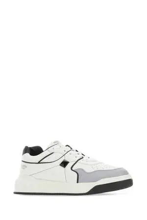 Valentino Garavani Nappa Leather One Stud Sneakers - Multicolor
