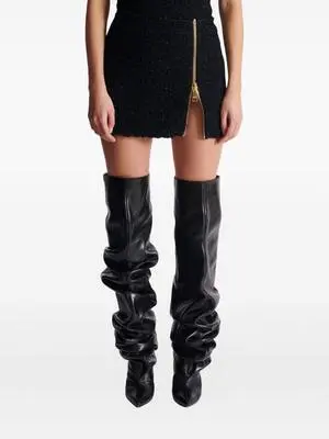 Balmain Tweed Mini Skirt
