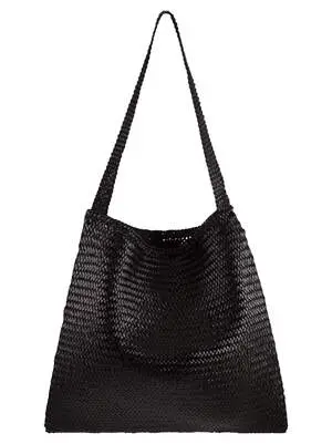 Dragon Diffusion Woven Tote - Black