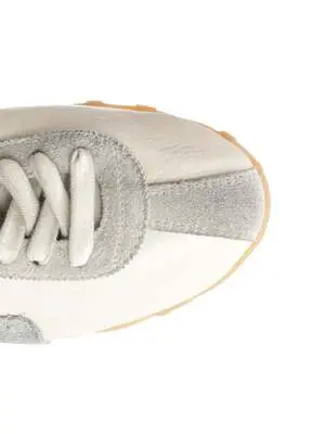 MAISON MARGIELA Sprinters Sneakers In Cracked Leather And Suede - Multicolor