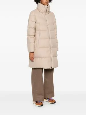 Herno Quilted Down Midi Jacket - Multicolor