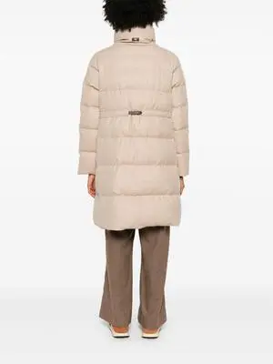 Herno Quilted Down Midi Jacket - Multicolor