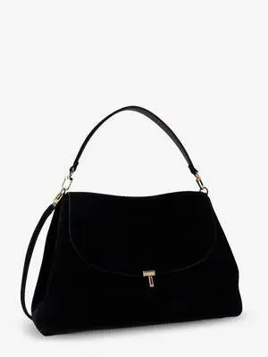 TOTEME T-lock Leather Handbag
