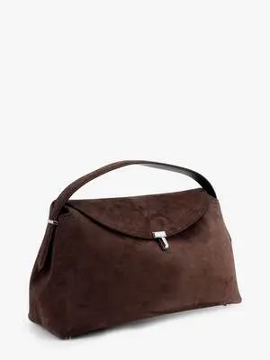 TOTEME T-lock Suede Handbag