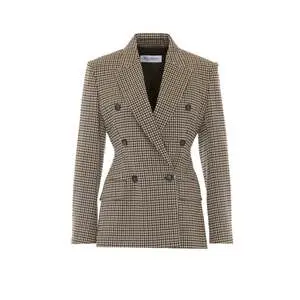 Max Mara Mxmeccelso Double Breasted Blazer - Multicolor