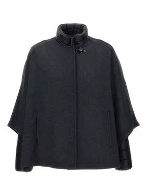 FAY Reversible Cape - Multicolor