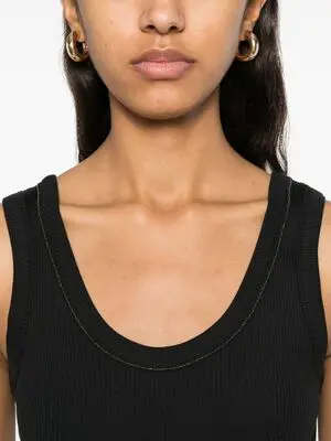 Brunello Cucinelli Cotton Tank Top - Multicolor