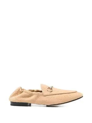 Gucci Jordaan Leather Loafers - Multicolor