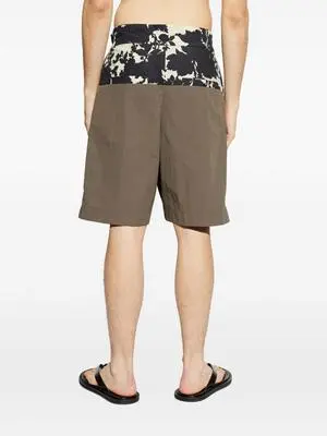 Dries Van Noten Pablo Shorts - Green