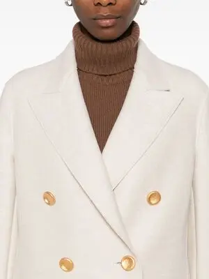 Harris Wharf London Wool Double-breasted Coat