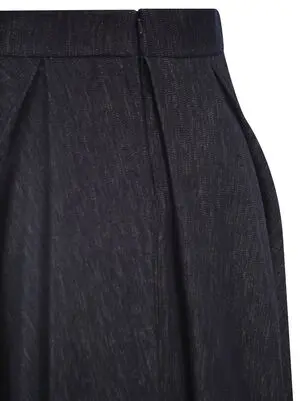 Max Mara Cotton Blend Midi Corolla Skirt - Multicolor