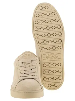 TOD'S Suede Leather Trainers - Multicolor