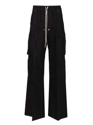 Rick Owens Jumbo Double Cargo Pants - Black