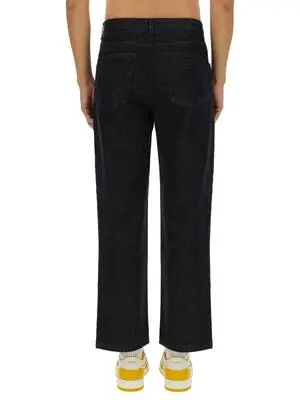 Fendi Long Jeans - Black