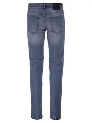 Kiton Five-pocket Stretch Denim Jeans