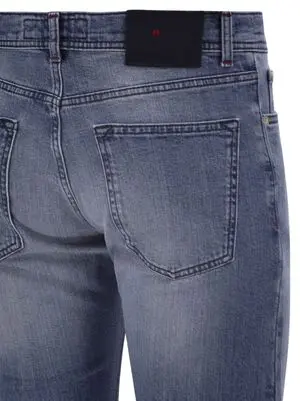 Kiton Five-pocket Stretch Denim Jeans